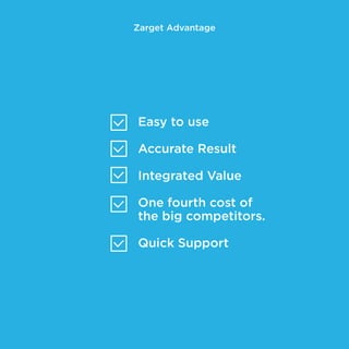 Zarget - Conversion Rate Optimization Software (Overview) | PDF