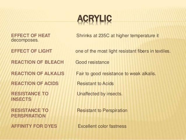 Properties And Uses of Acrylic fiber