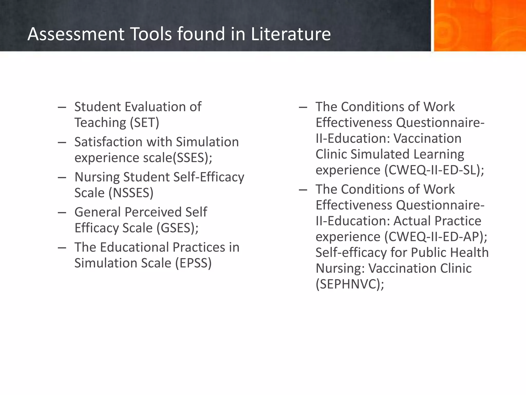 Simulated Learning Environments | PPTX