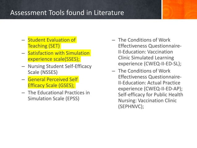 Simulated Learning Environments | PPT