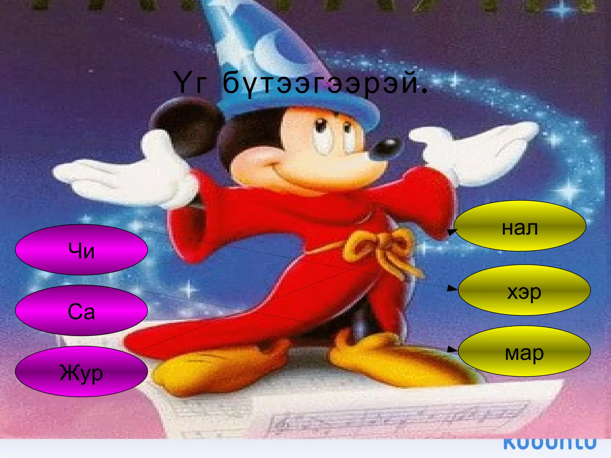 Заримдаг гийгүүлэгч /2-р анги / | ODP