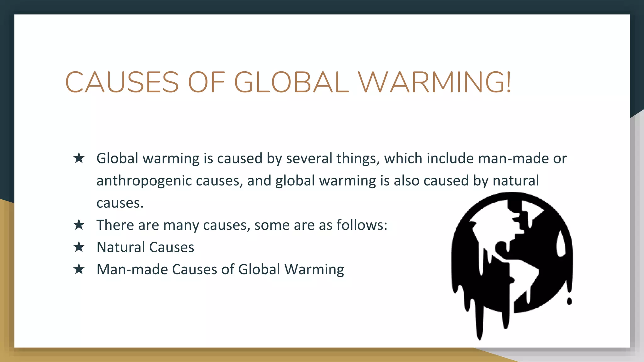 Global warming ppt for class 7th | PPTX