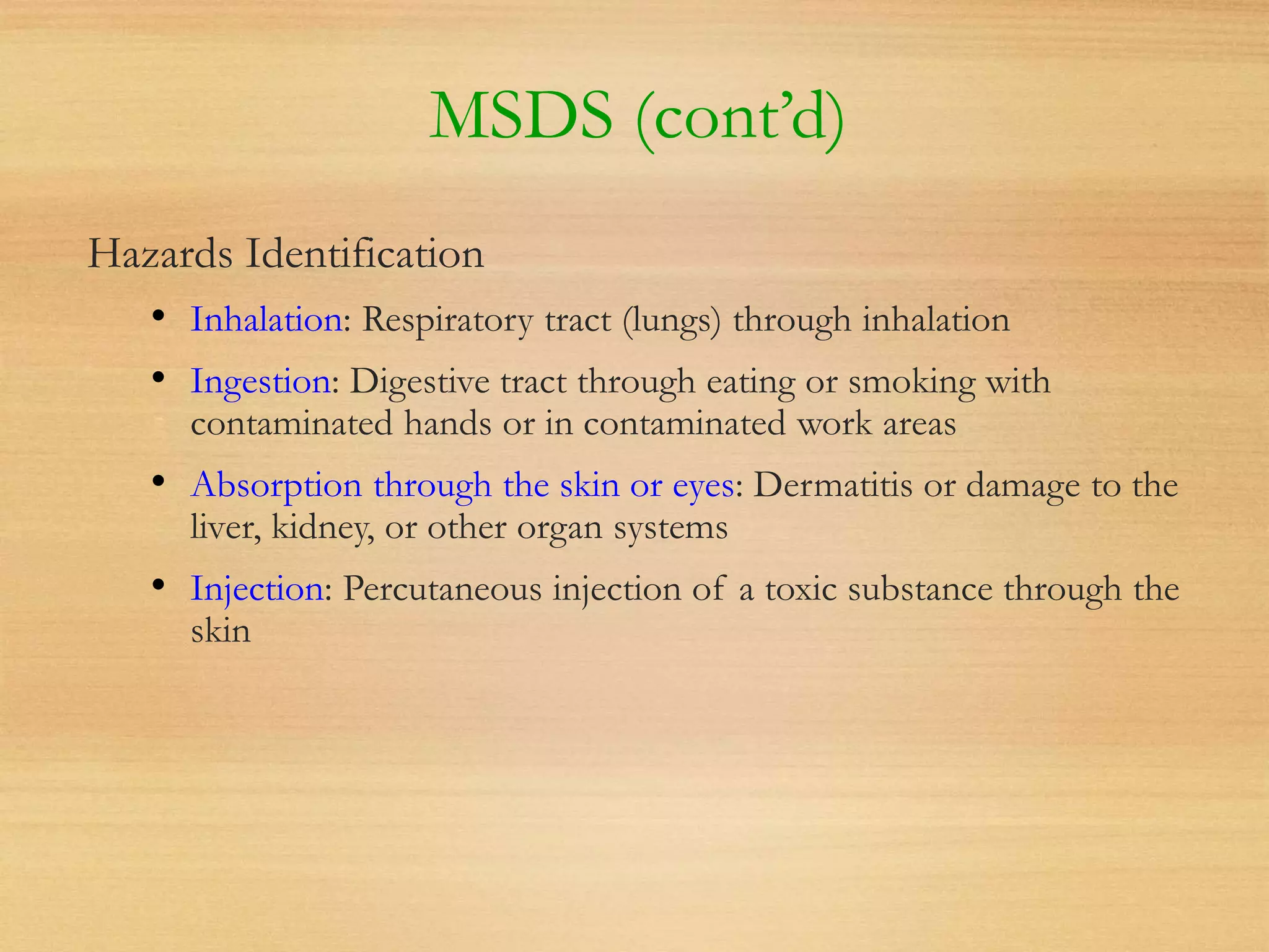 General Laboratory Safety Training | PPT