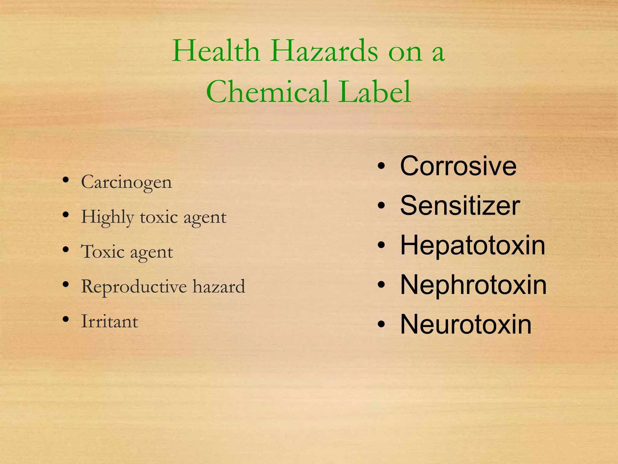 General Laboratory Safety Training | PPT