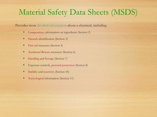 General Laboratory Safety Training | PPT