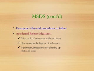 General Laboratory Safety Training | PPT