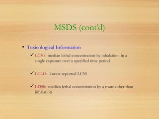 General Laboratory Safety Training | PPT