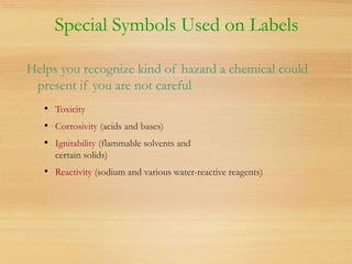 General Laboratory Safety Training | PPT