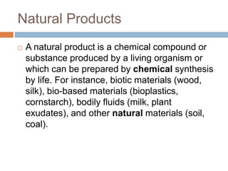 Application of UV-vis in natural product research | PPTX