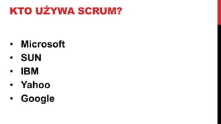 Zarzadzanie projektami metodą SCRUM | PDF | Technology & Computing