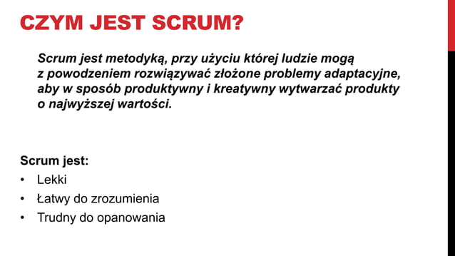 Zarzadzanie projektami metodą SCRUM | PDF | Technology & Computing