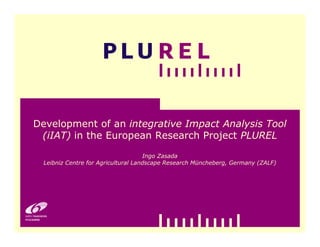 "Development of an integrative Impact Analysis Tool (iIAT) in the ...