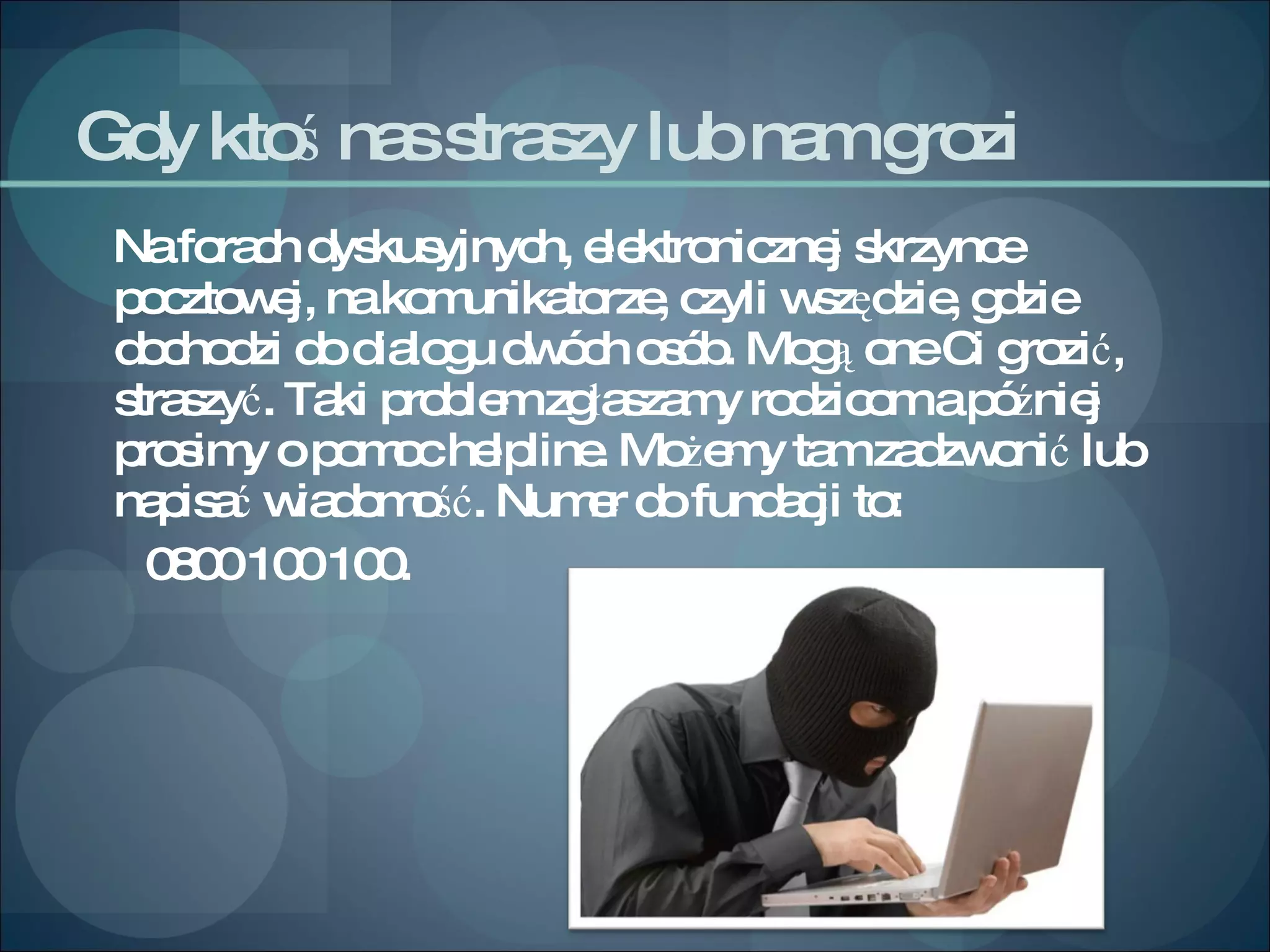 Zasady bezpiecznego Internetu | PPT