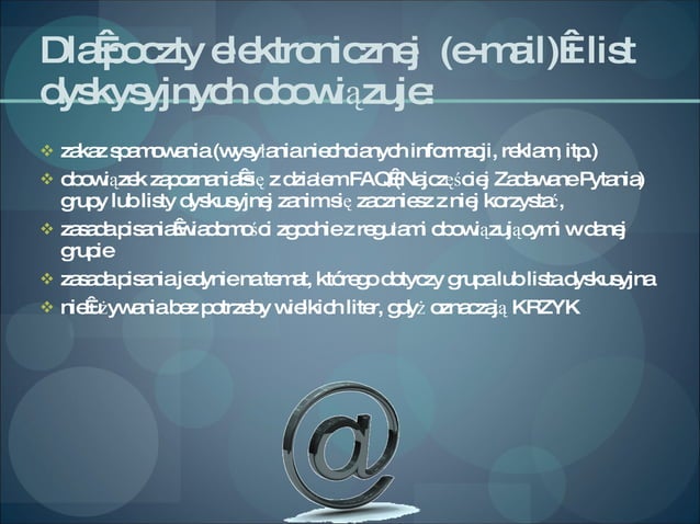 Zasady bezpiecznego Internetu | PPT