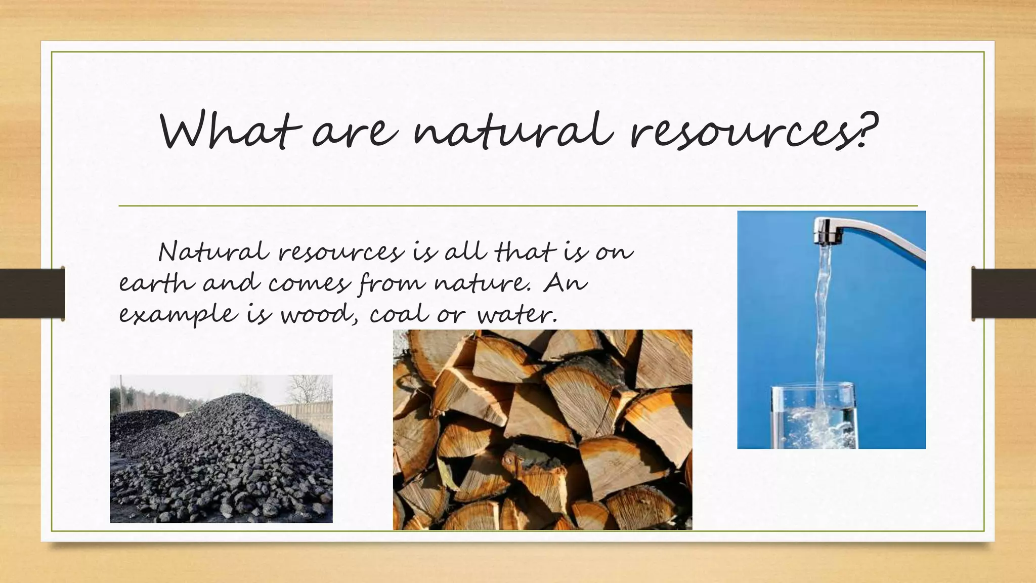 Wasting Natural Resources- 2 Poland | PPT