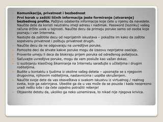 Заштита деце на интернету | PPTX