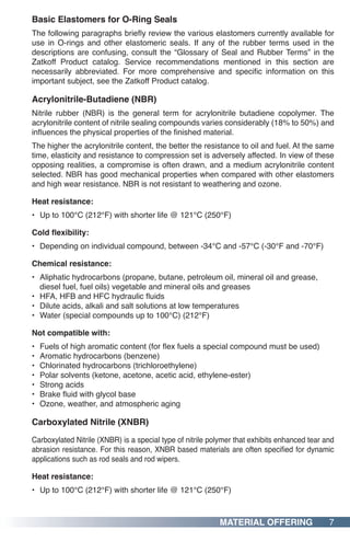Zatkoff O-Ring Guide | PDF