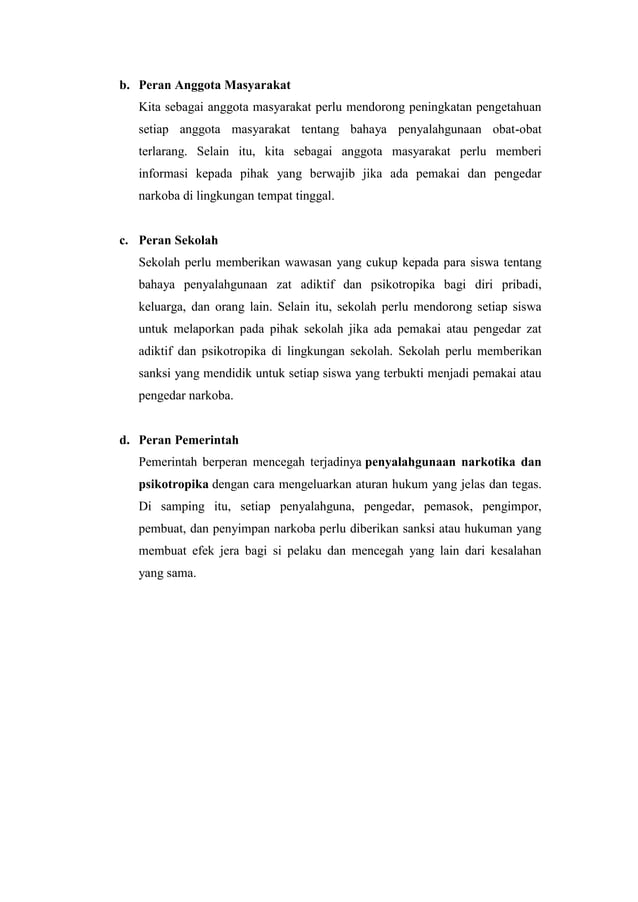 karya ilmiah narkoba | PDF