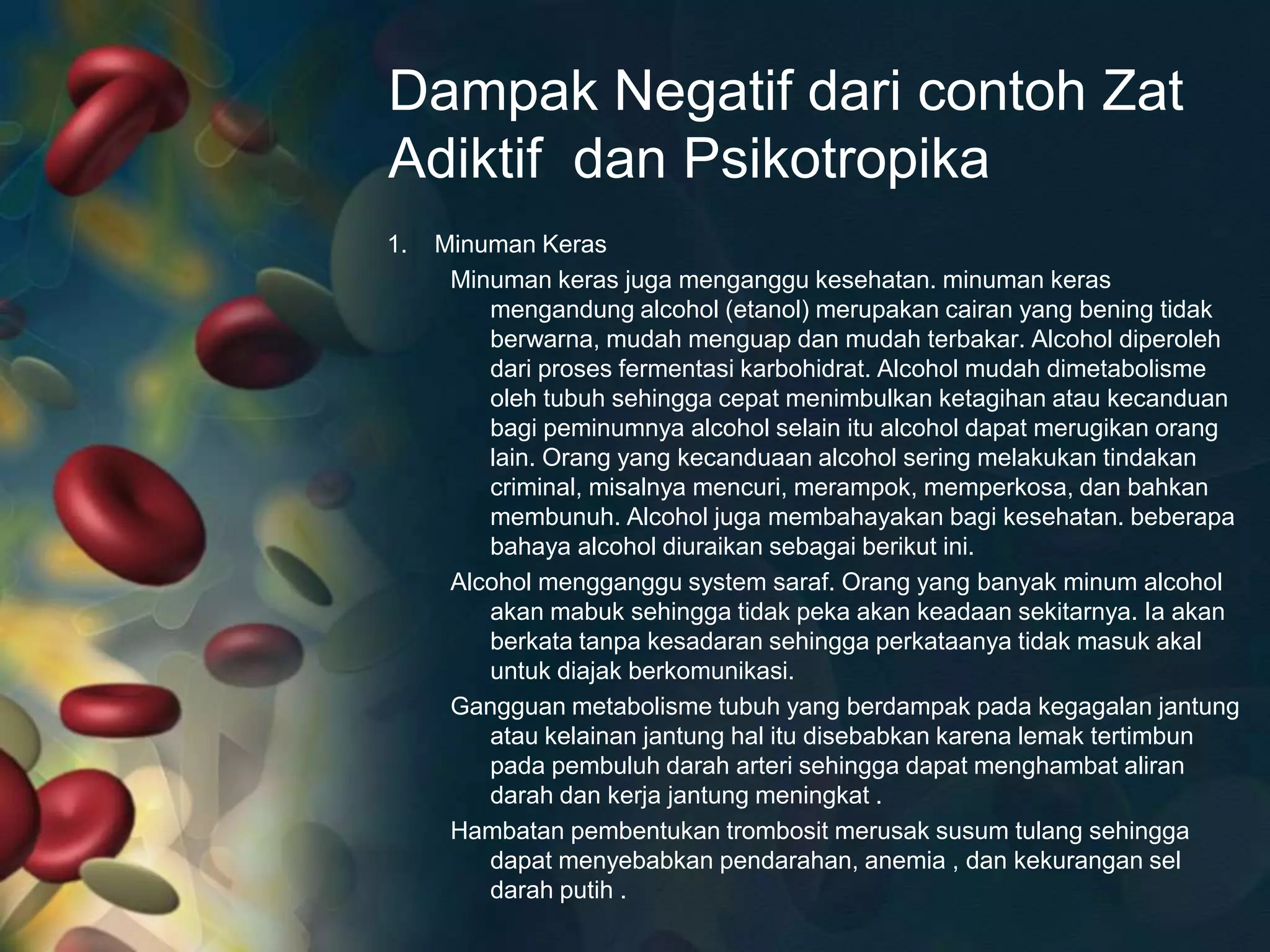 Zat adiktif dan psikotropika tugas kel. ipa 2 | PPTX
