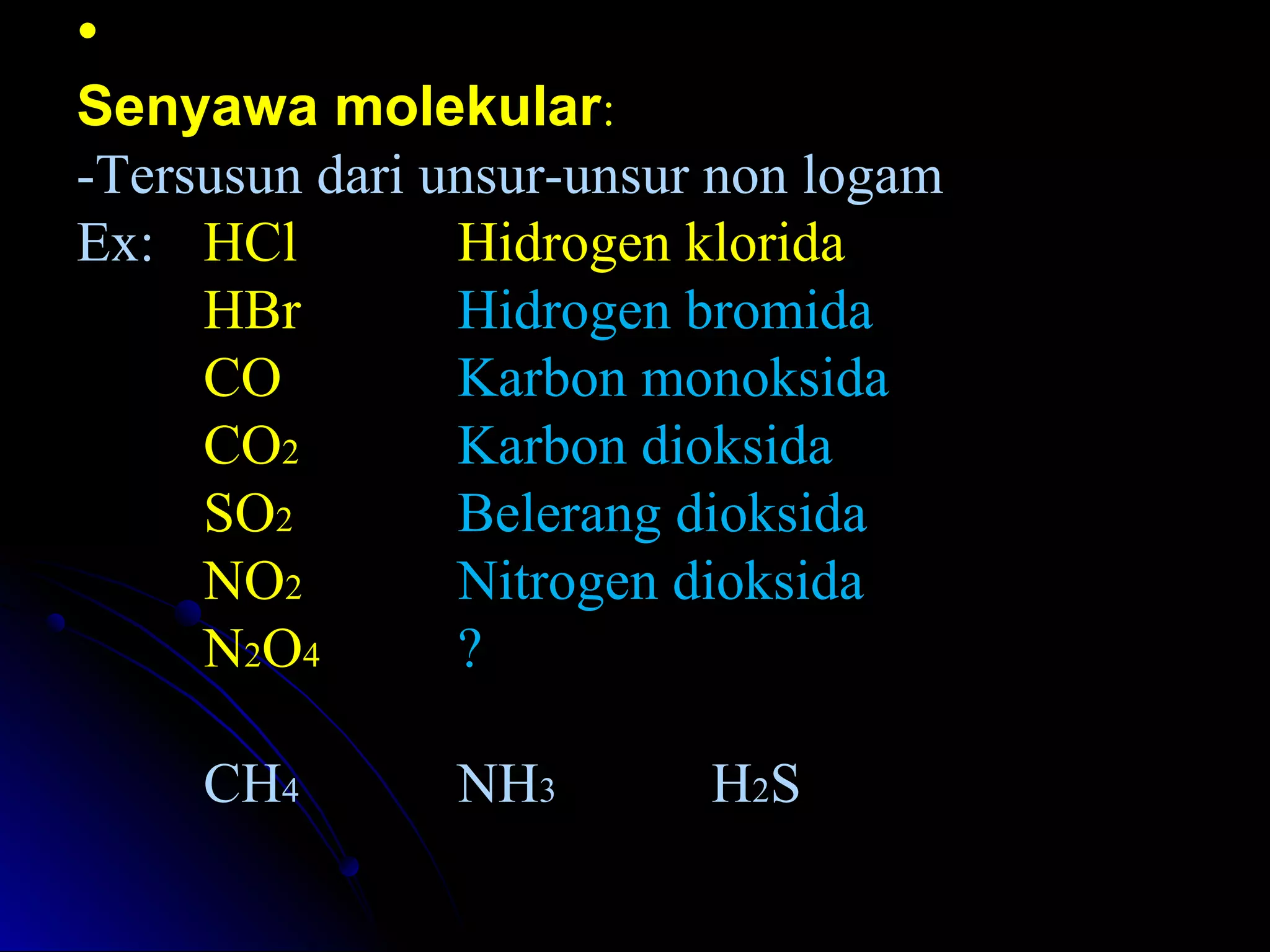 Zat, campuran, unsur dan senyawa | PPT