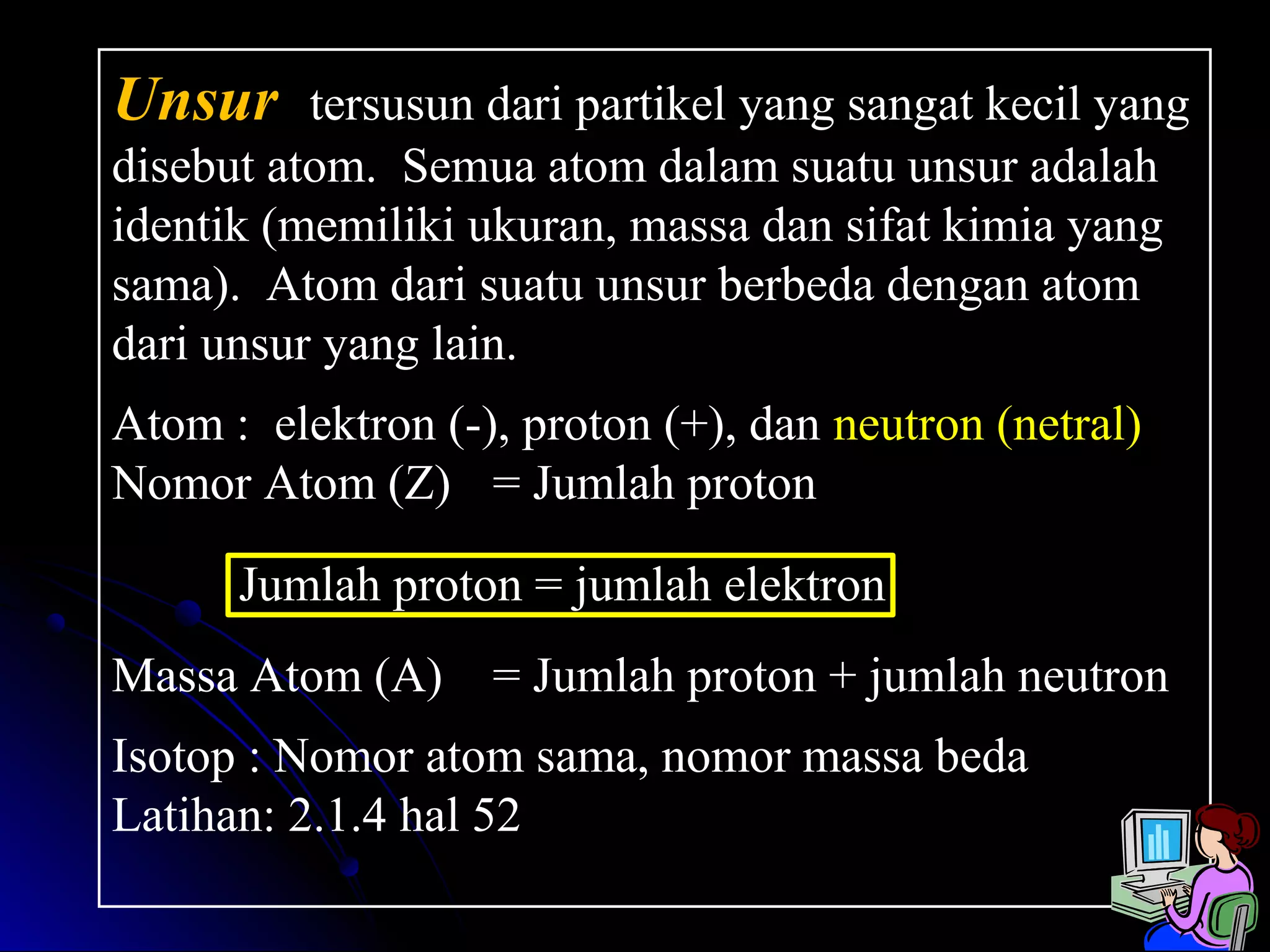 Zat, campuran, unsur dan senyawa | PPT