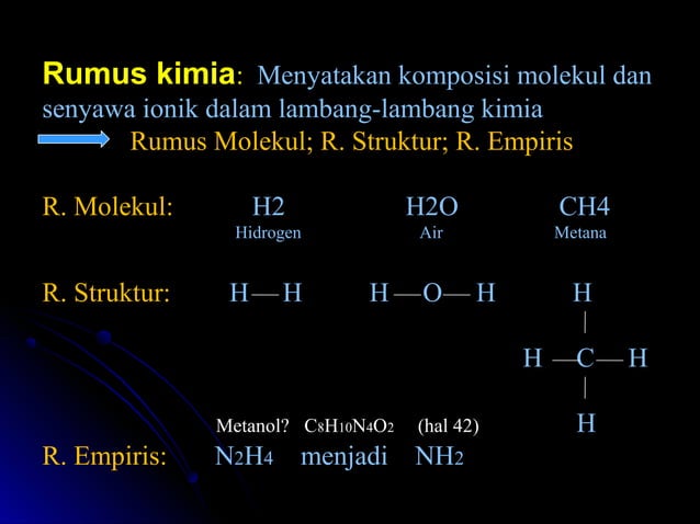 Zat, campuran, unsur dan senyawa | PPT