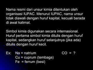 Zat, campuran, unsur dan senyawa | PPT