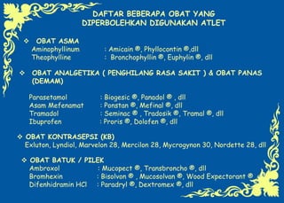 Zat dan metode terlarang linda rosalina apt | PDF