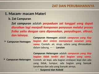 ZAT DAN PERUBAHANNYA BAHAN TAYANG 1 (2).pptx | Free Download