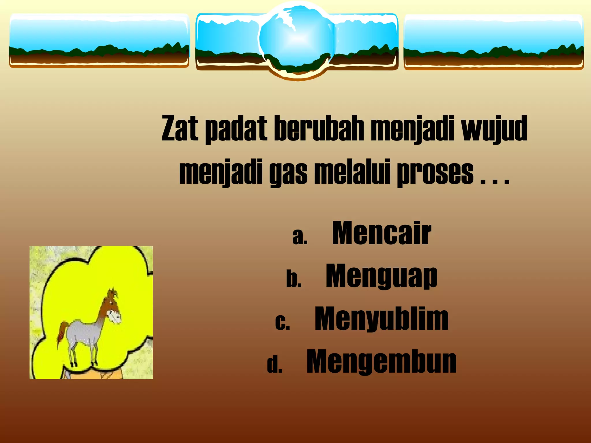 Zat dan wujudnya | PPT