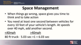 2017 STS - GREAT DRIVER TALENT REQUIRES GREAT DRIVER MANAGEMENT | PPT