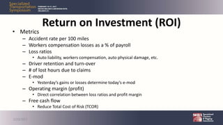 2017 STS - GREAT DRIVER TALENT REQUIRES GREAT DRIVER MANAGEMENT | PPT