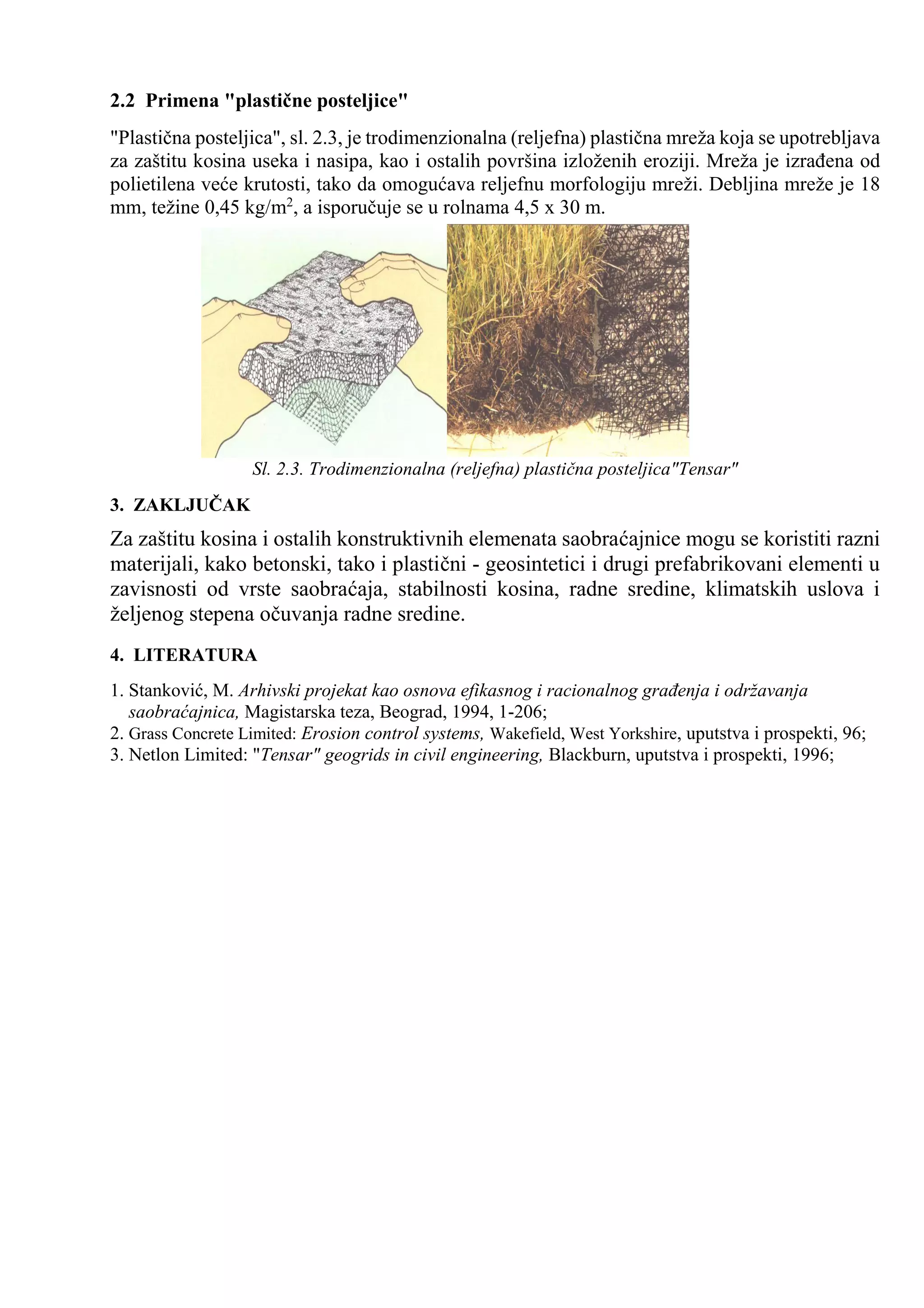 Zaštita kosina | PDF