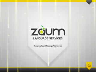 ZAUM LangS (ZAUM Language Services) | PDF
