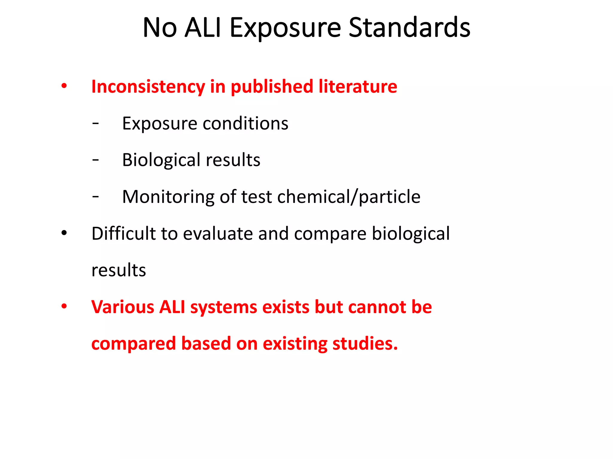 Understanding Air-Liquid Interface Cell Exposure Systems: A ...