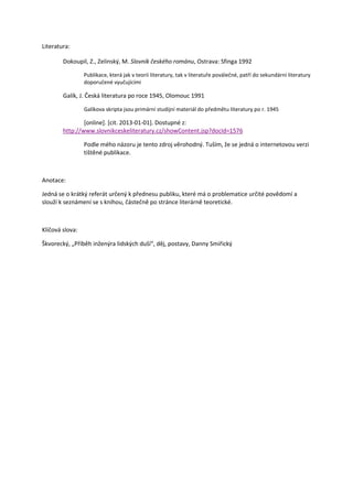 Zaverecný úkol | PDF