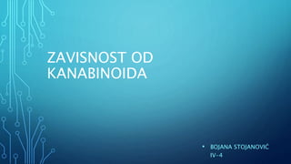 Zavisnost od kanabinoida | PPT