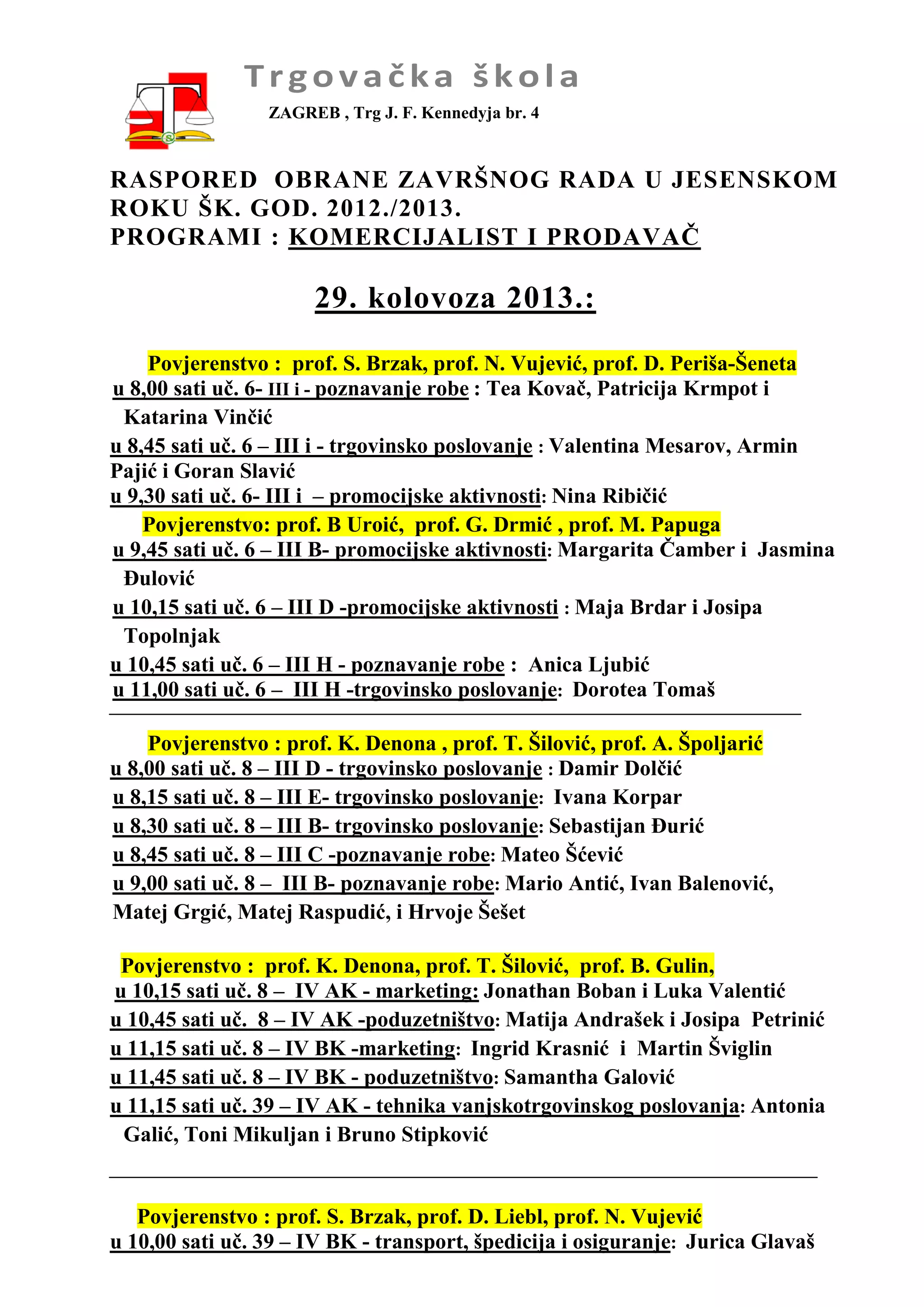 Zavrsni rad jesen_2013 | PDF