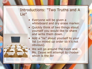 Zayas Welcome Back to School | PPT