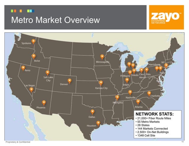 Zayo presentation6 29-11 | PPT
