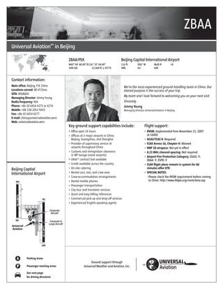 ZBAA Ground Handling Agent Beijing Capital International Airport, China ...