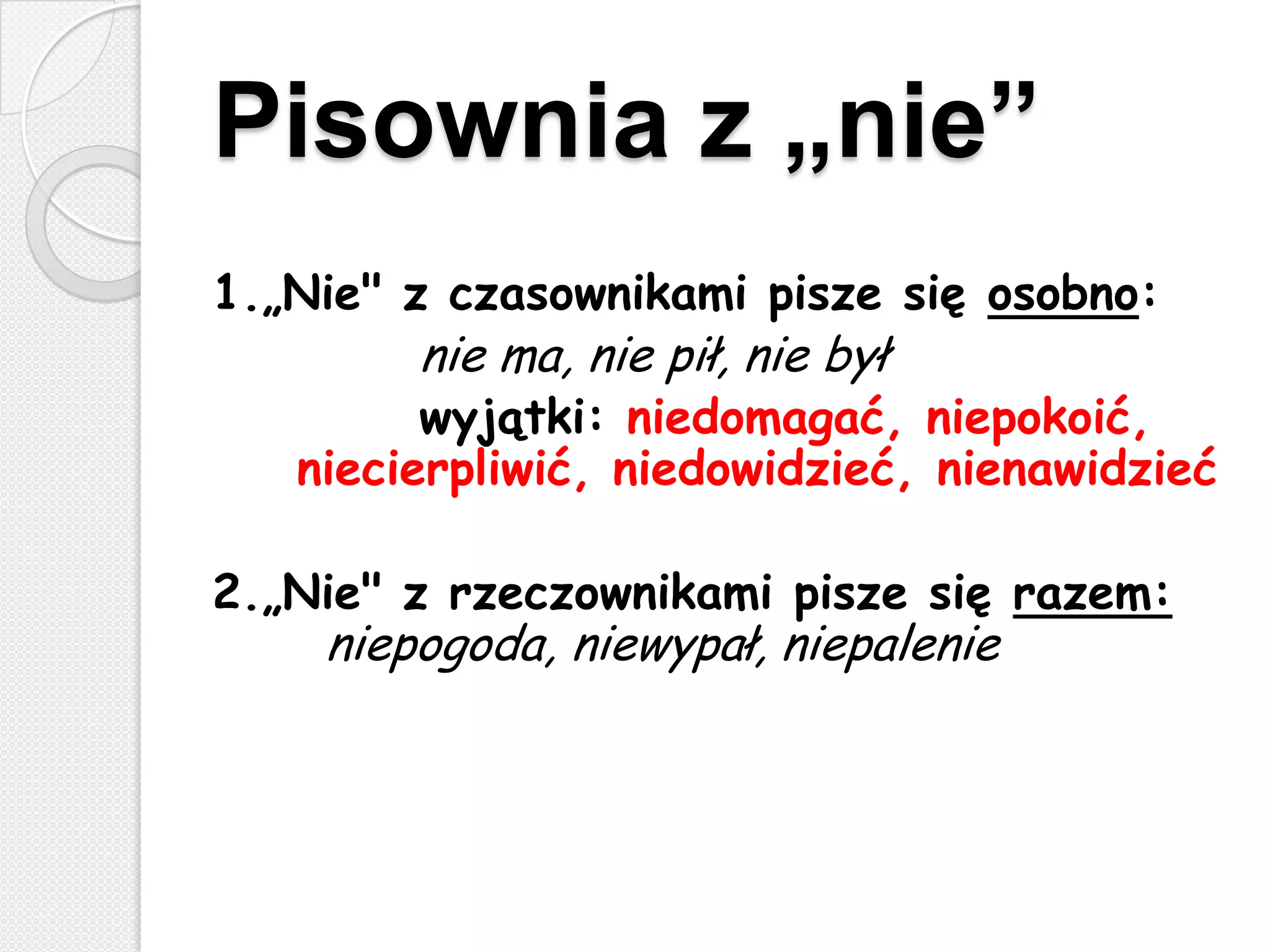 Zbiór wszystkich zasad w jednej prezentacji | PPTX