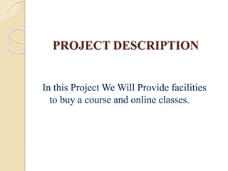 BCA FINAL PROJECT PRESENTATION | PPTX