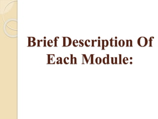 BCA FINAL PROJECT PRESENTATION | PPTX