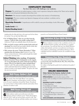 Into the Dark-Scholastic News Article | PDF