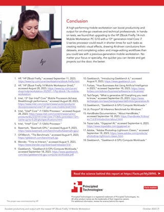 Escalate productivity and output with the newest HP ZBook Firefly 14 ...