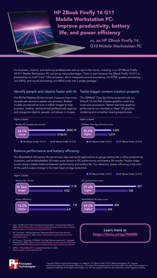 HP ZBook Firefly 14 G11 Mobile Workstation PC: Improve productivity ...