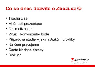 Jak nejlépe propagovat na Zboží.cz