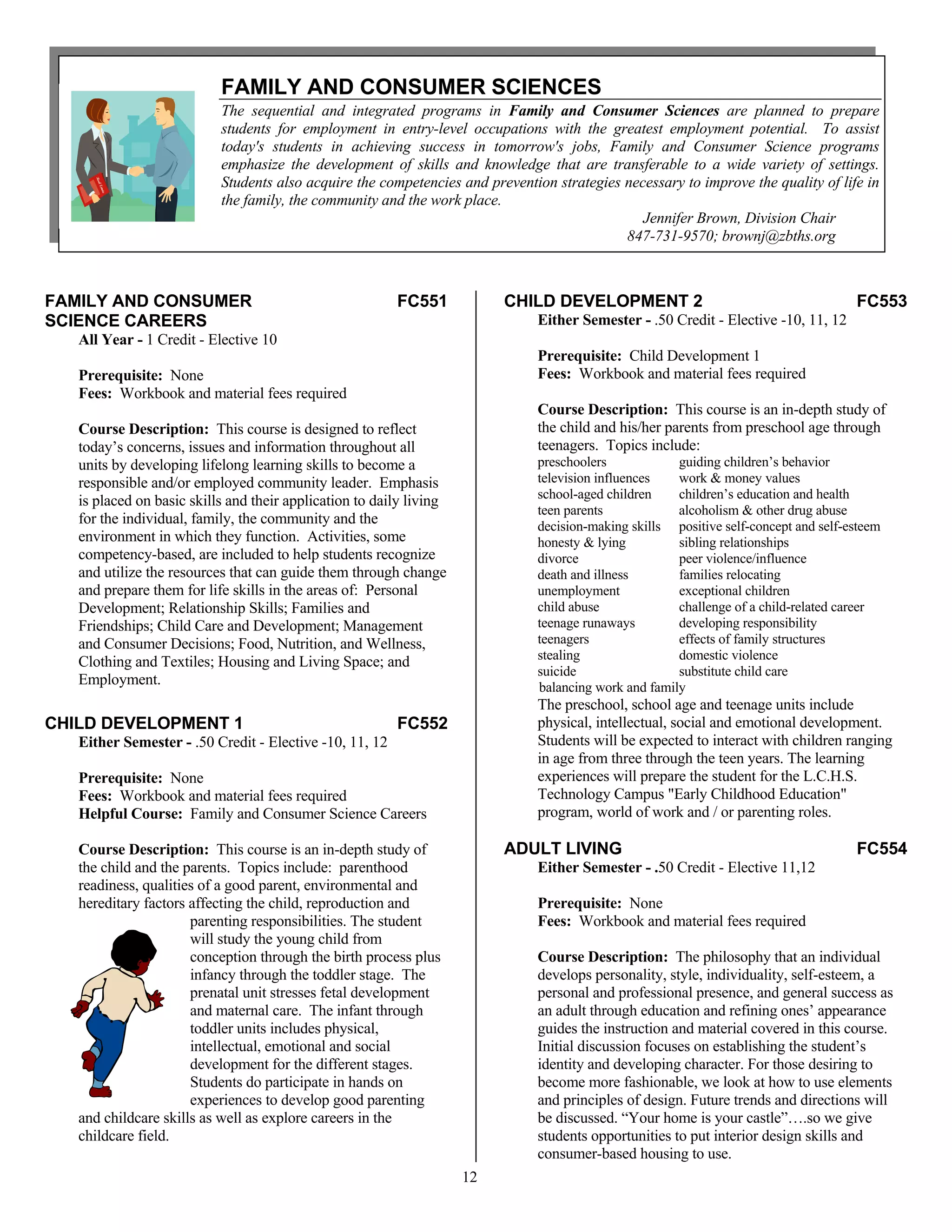 Zbths 2009 10 Course Guide | PDF