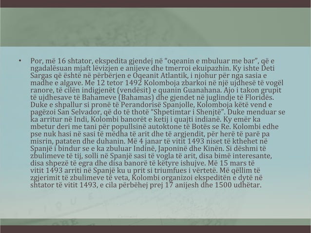 Zbulimet e medha gjeografike..histori | PPT